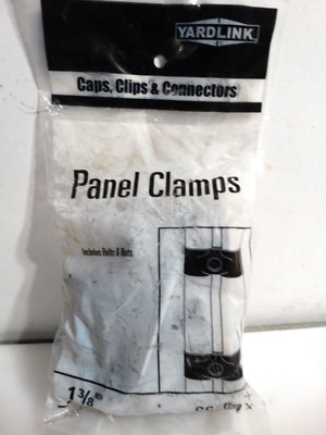 YardLink panel clamps Hardware 1 3/8" for chain link fence 662688 ...