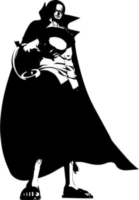 Shanks One Piece decal sticker for car/truck laptop window custom | eBay