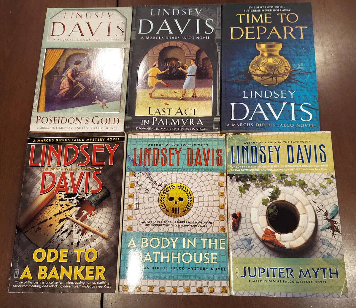 Lindsey Davis Books
