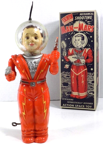Irwin Man from Mars mechanical space man robot in working condition ...