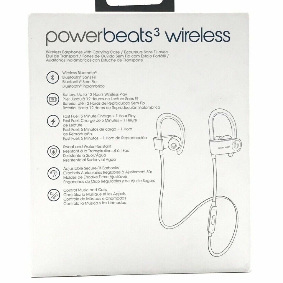 Brand New Powerbeats 3 Wireless Headphones - Pop Collection Pop Blue ...
