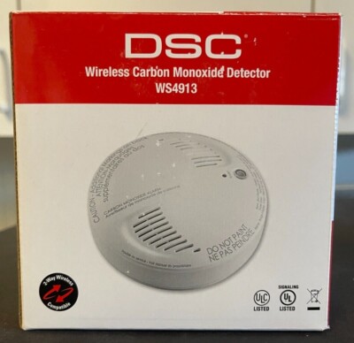 Brand New DSC WS4913 Wireless CO Detector, US region only 790914239404 ...