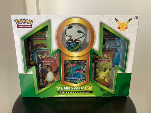 Pokemon Generations Venusaur EX Red & Blue Collection XY123 Promo ...