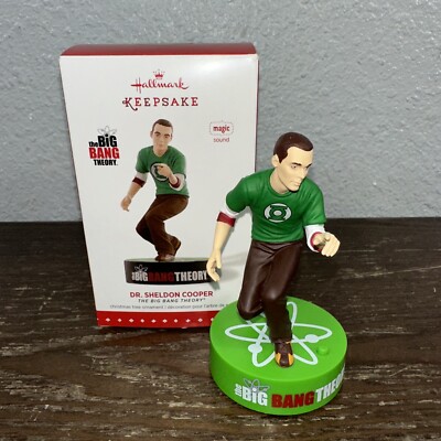 Hallmark Keepsake Ornament 2015 Dr. Sheldon Cooper Big Bang Theory ...