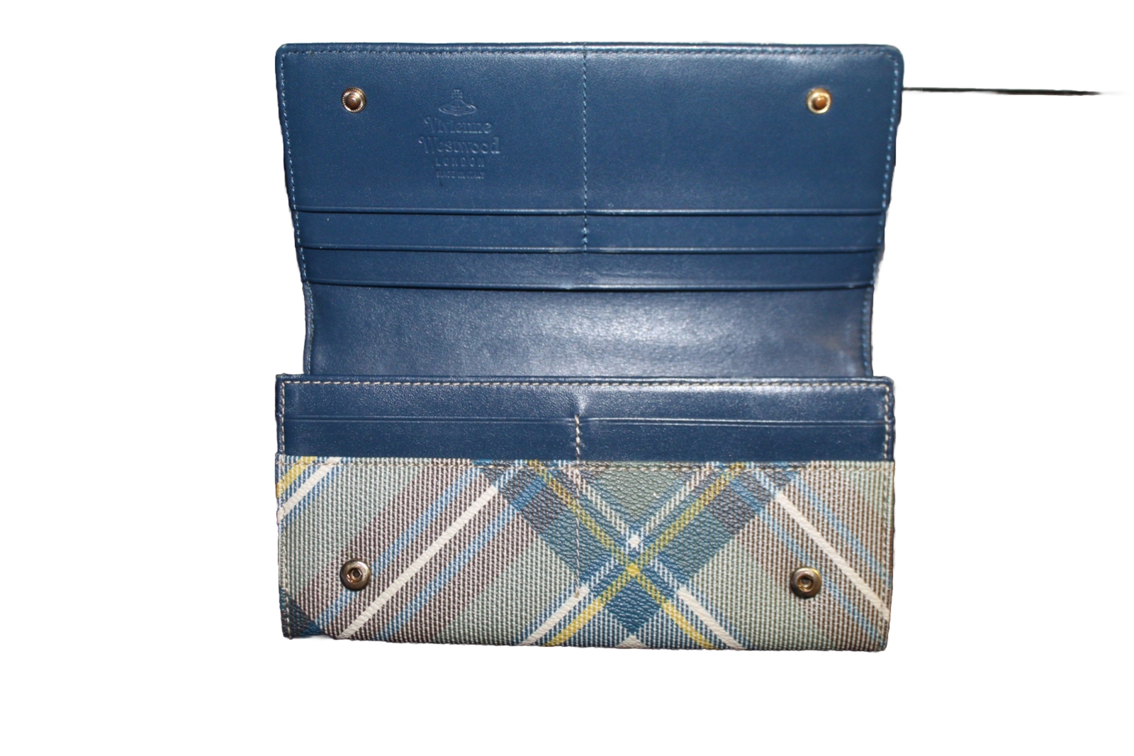 🔥VIVIENNE WESTWOOD LONG PLAID WALLET🔥 - Gem