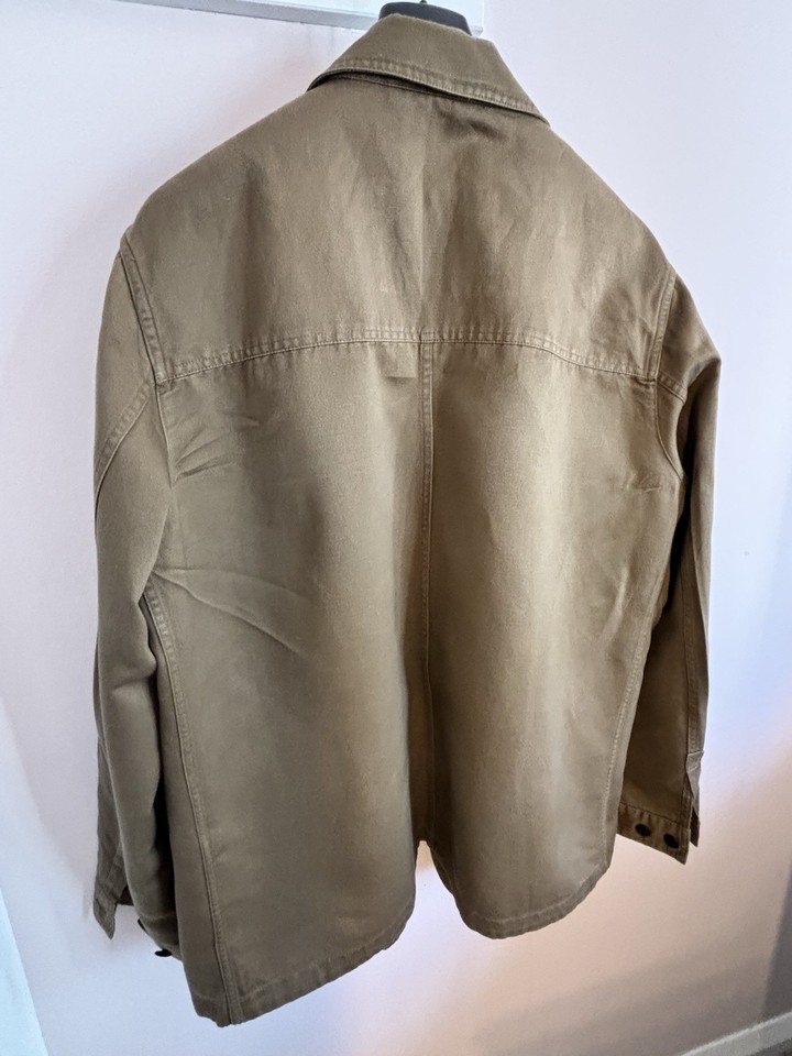 Massimo Dutti Men's Linen Cotton Jacket Size XXL | eBay UK