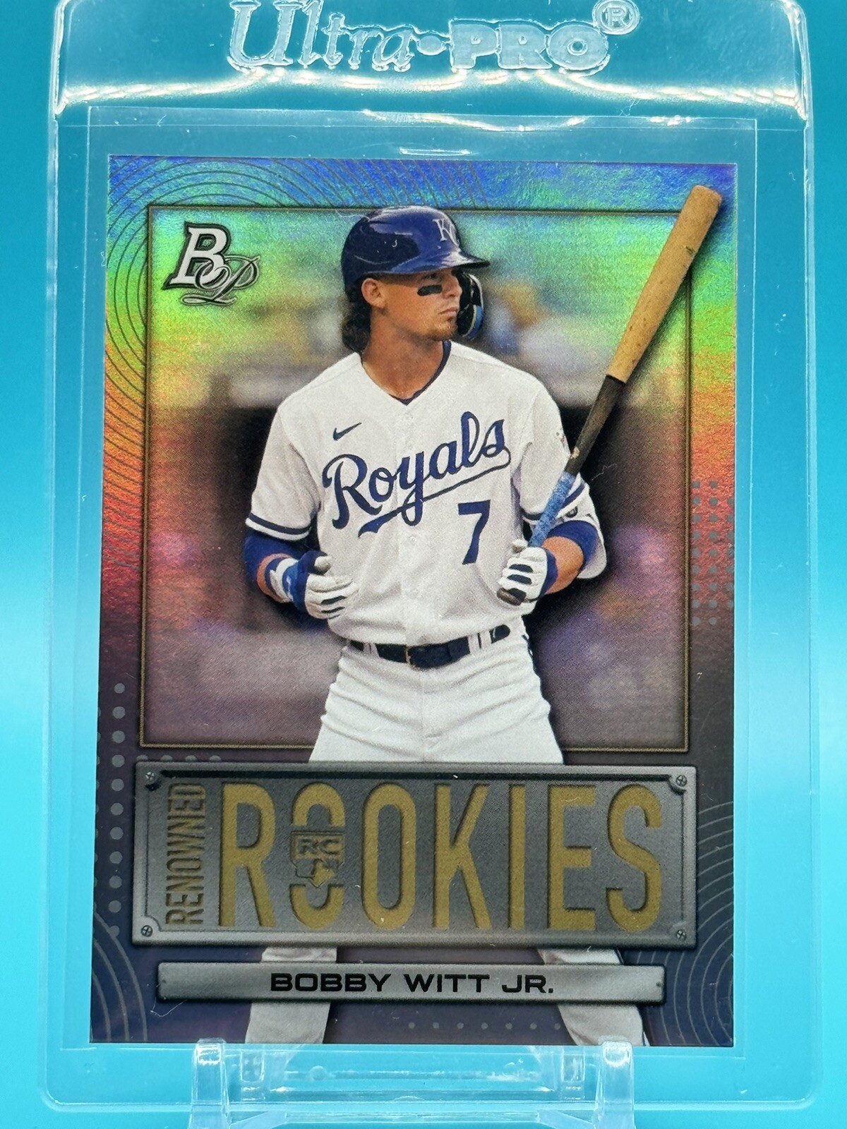 Bobby Witt Jr. 2022 Bowman Platinum Renowned Rookies Kansas City Royals ...