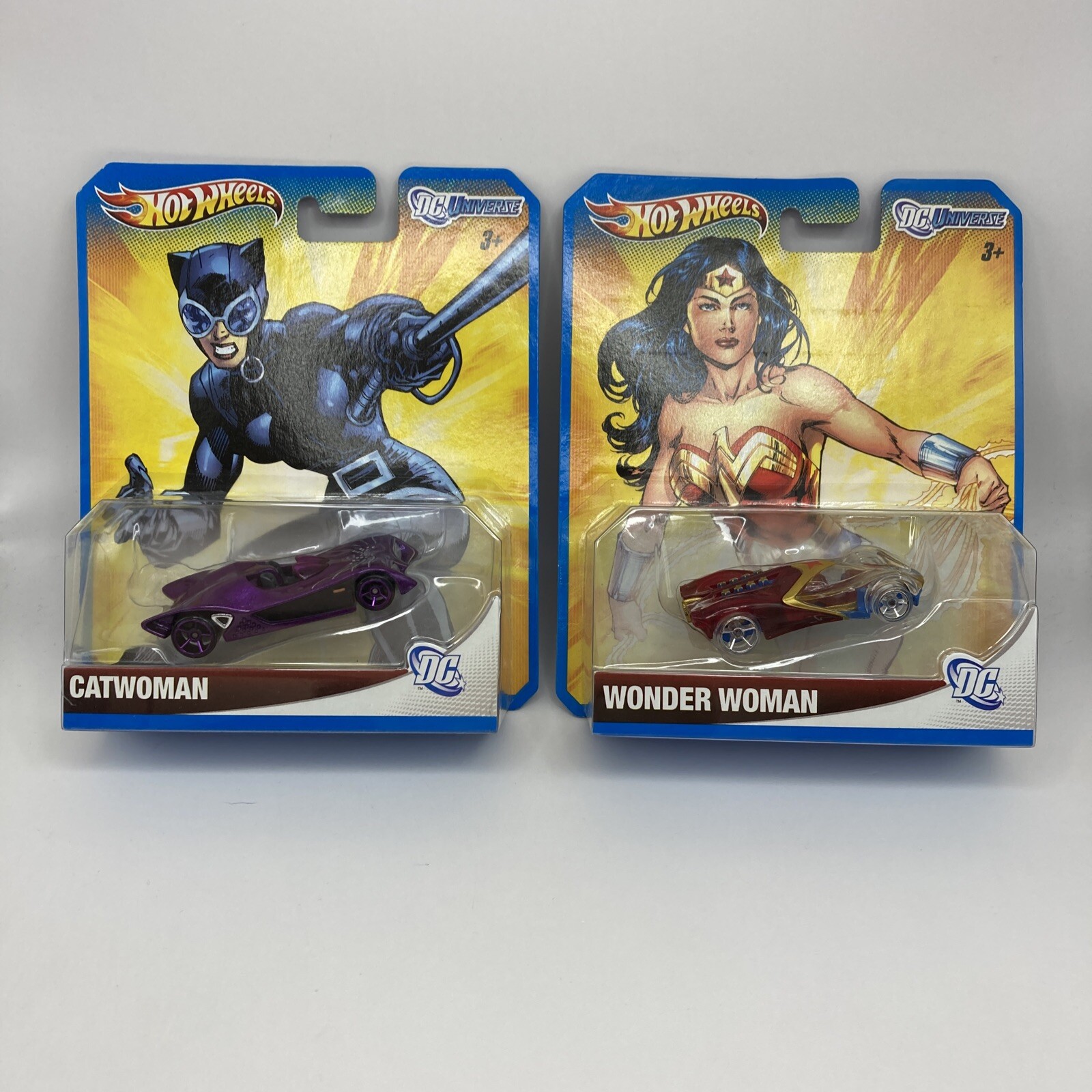 Lot of 2 Hot Wheels WONDER WOMAN & Catwan DC Universe Cars 1:64 | eBay