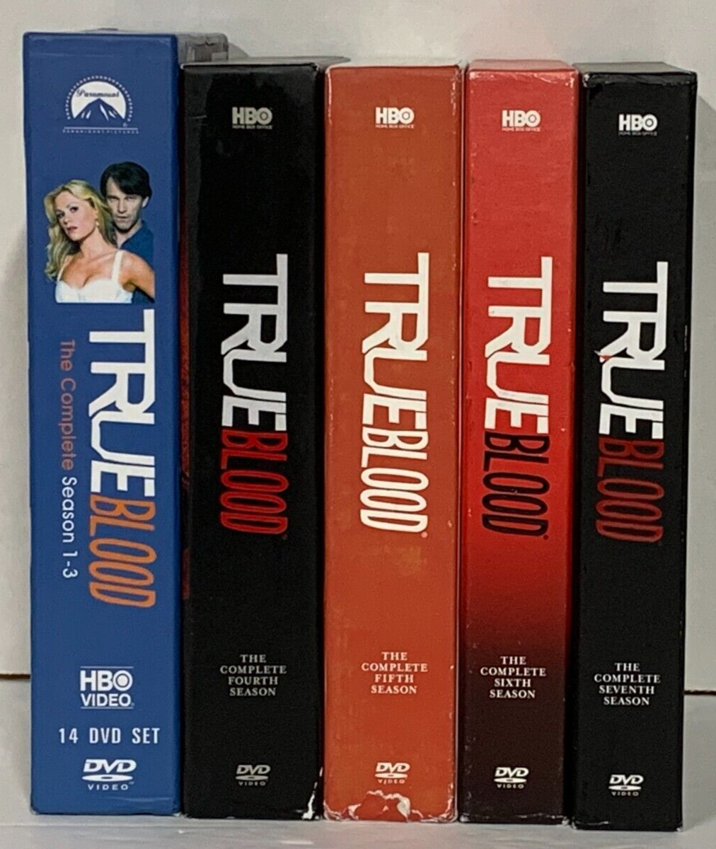TRUE BLOOD THE COMPLETE SERIES SEASONS 1-7 DVD Box Set HBO Vampires ...