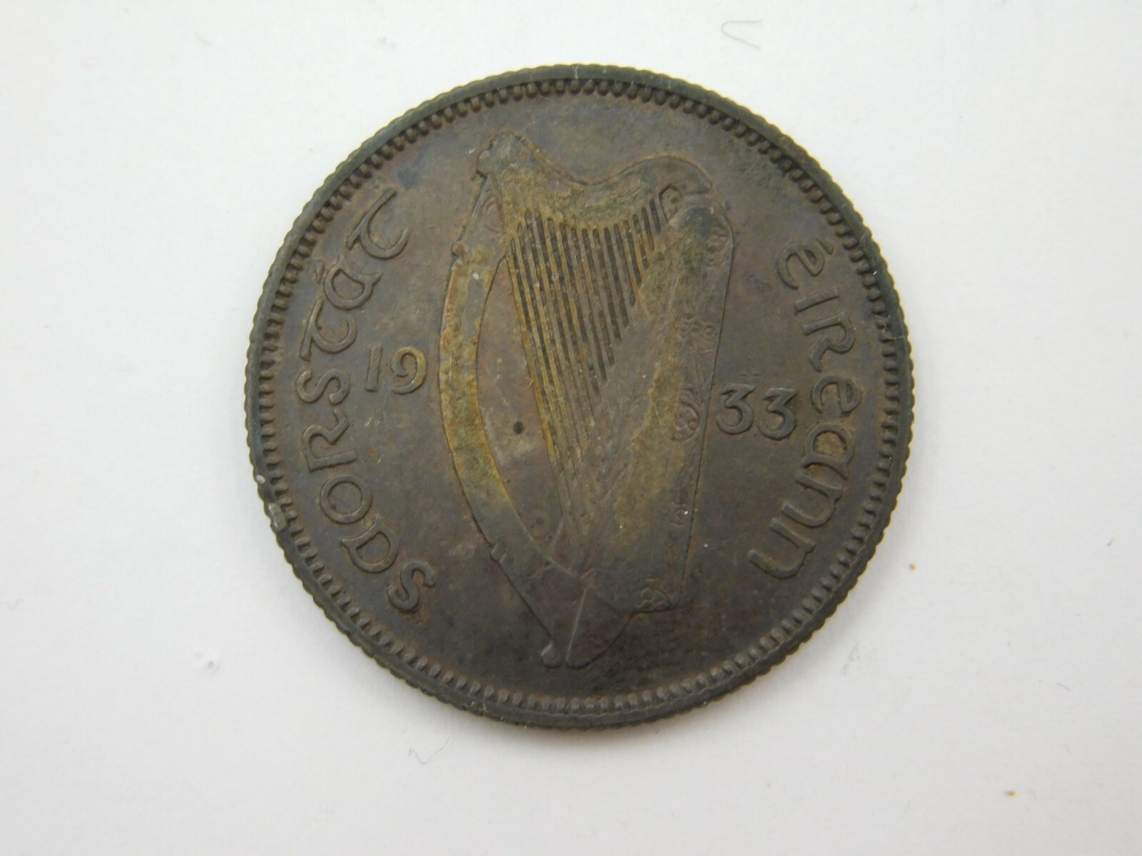 1933 Ireland 1 Shilling Coin XF | eBay