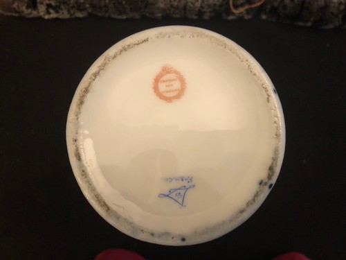 SEVRES ANTIQUE 19TH CENTURY LARGE PORCELAIN VASE WITH ARTIST SIGNATURE ...