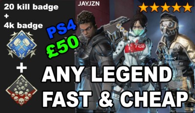 Apex Legends 20 Kill Badge / 4k Damage Badge - BOOST *GUARANTEED* | eBay UK