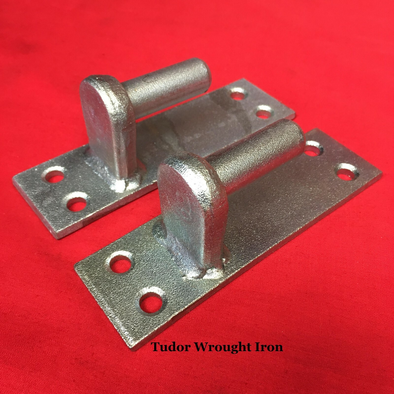 16MM GATE HINGES HANGERS HOOKS FIXINGS WROUGHT IRON METAL GATES ...