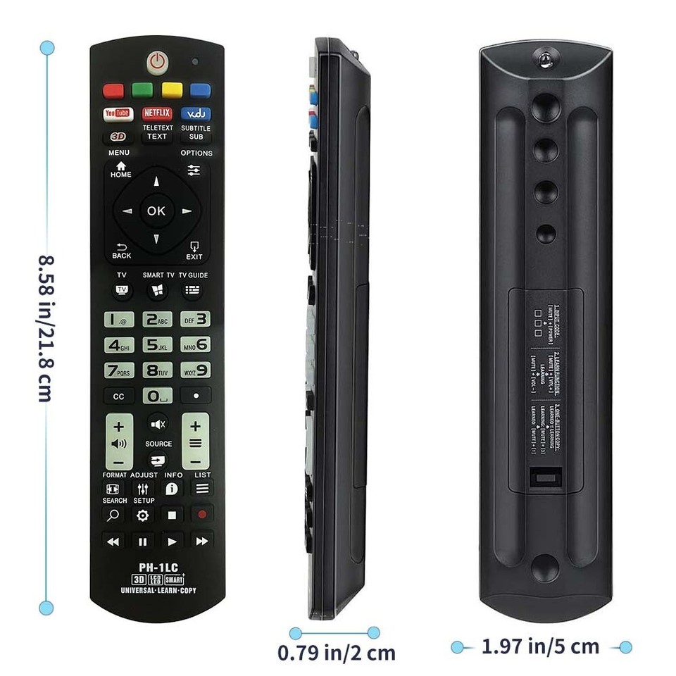 Replacement Remote For Philips Smart TV with big luminous Buttons | eBay