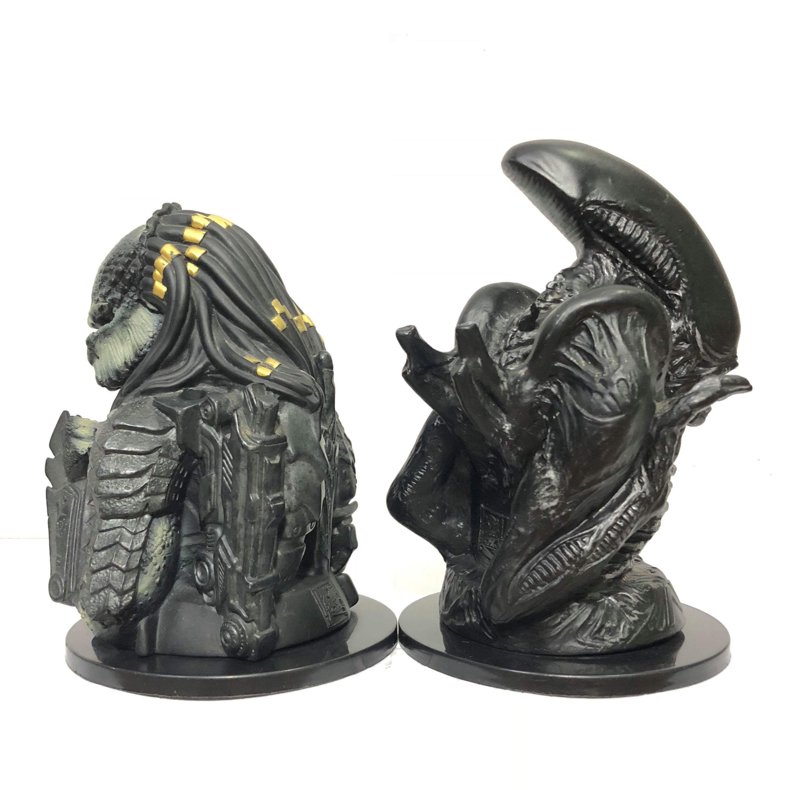 2Pcs Aliens VS Predator AVP Movie Cinema Theater Lid Cup Topper Figure ...
