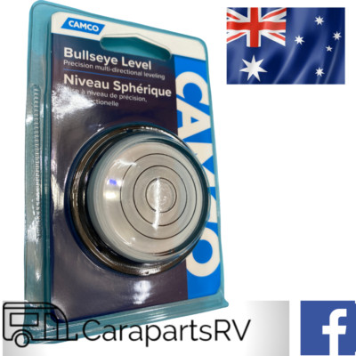 BULLSEYE LEVELLING BUBBLE LARGE SIZE BY CAMCO. Suits Caravan, RV or ...