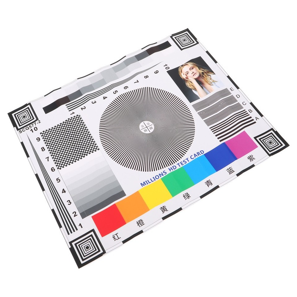 Monitor Calibration Tool Color Checker Card Camera Focusing Aid ...