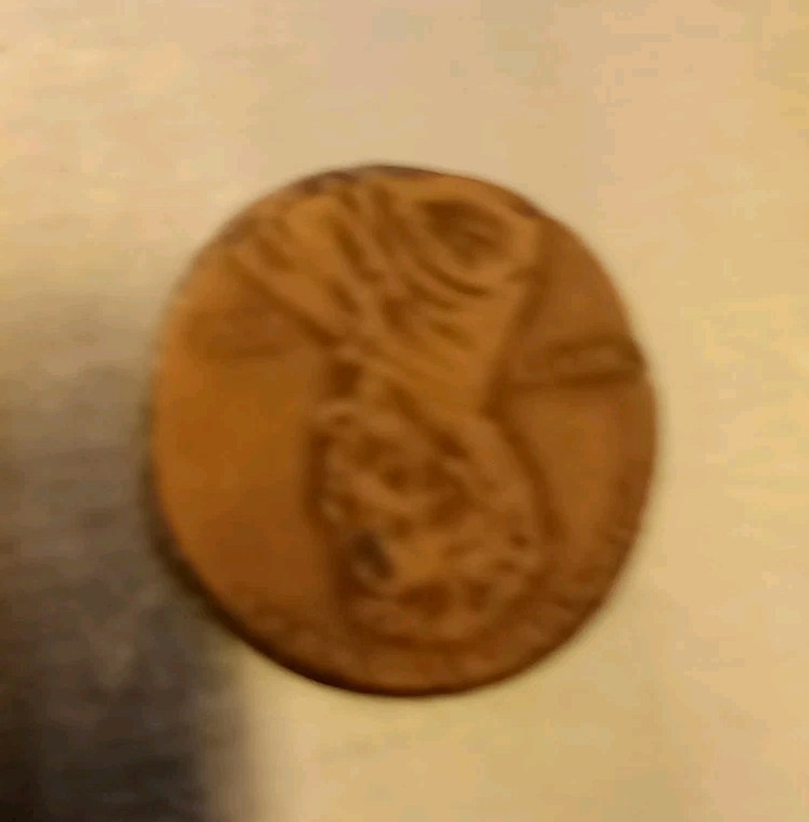 Rare 2006 No Mintmark Lincoln Cent / Penny Struck on a Dime Planchet of ...