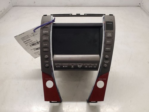 Lexus ES350, Info-GPS-TV Screen Display Complete Unit, 2007, 86430 ...