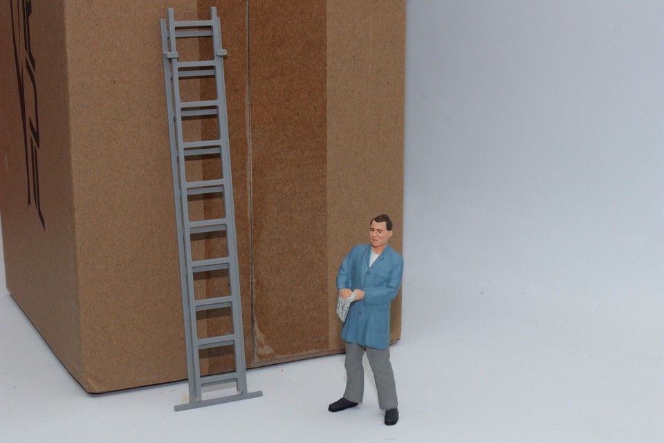 Ladder Extension Ladder 1:22,5 Gauge G LGB Telescopic Ladder Gray for ...