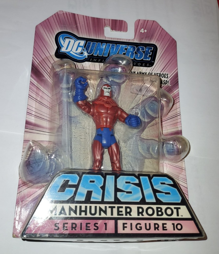 DC Universe Infinite Heroes Crisis 3.75" MANHUNTER ROBOT Figure #10 ...