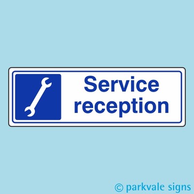 Service Reception Sign | eBay UK