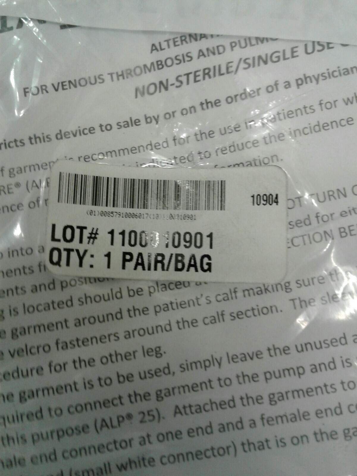 Currie Medical ALP 1A Calf Alternating Leg Pressure Up to 18 inches DVT ...