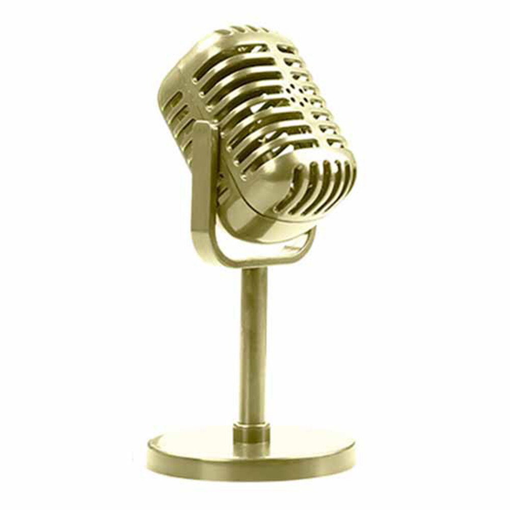 Classic Retro Dynamic Vocal Microphone Vintage Mic Universal Stand for ...
