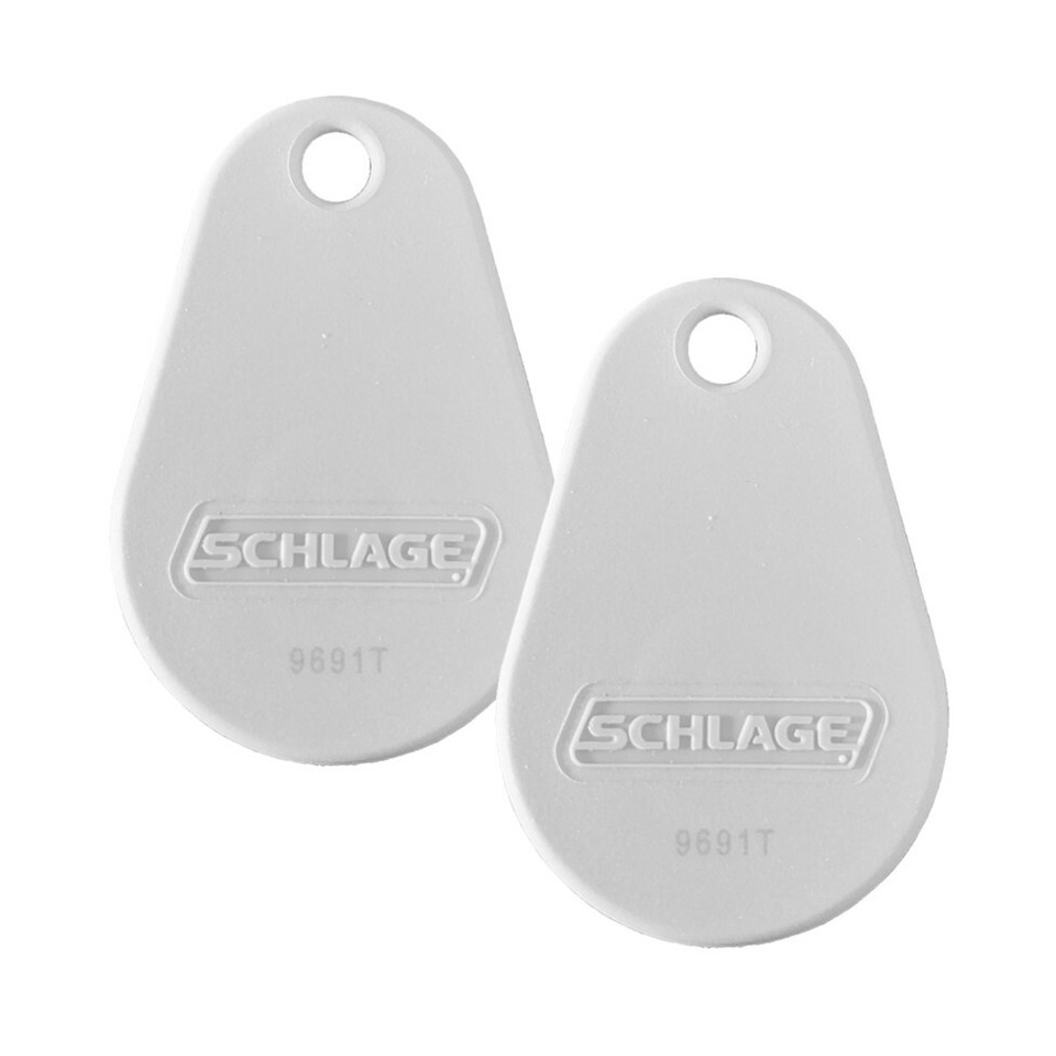 Schlage 9691T Dual Tech Thin Fob Credential 50 Pack | eBay