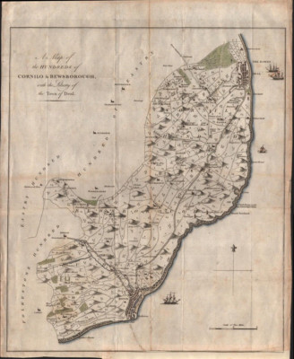 Hasted. The Hundreds of Cornilo & Bewsborough with the towns of Deal ...