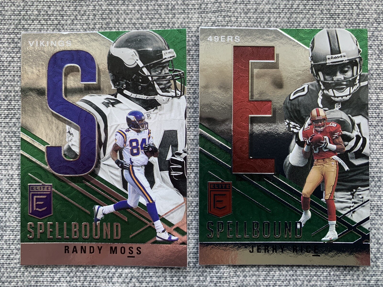 2021 Panini Spellbound 2-Card Legend Lot Jerry Rice Randy Moss | eBay