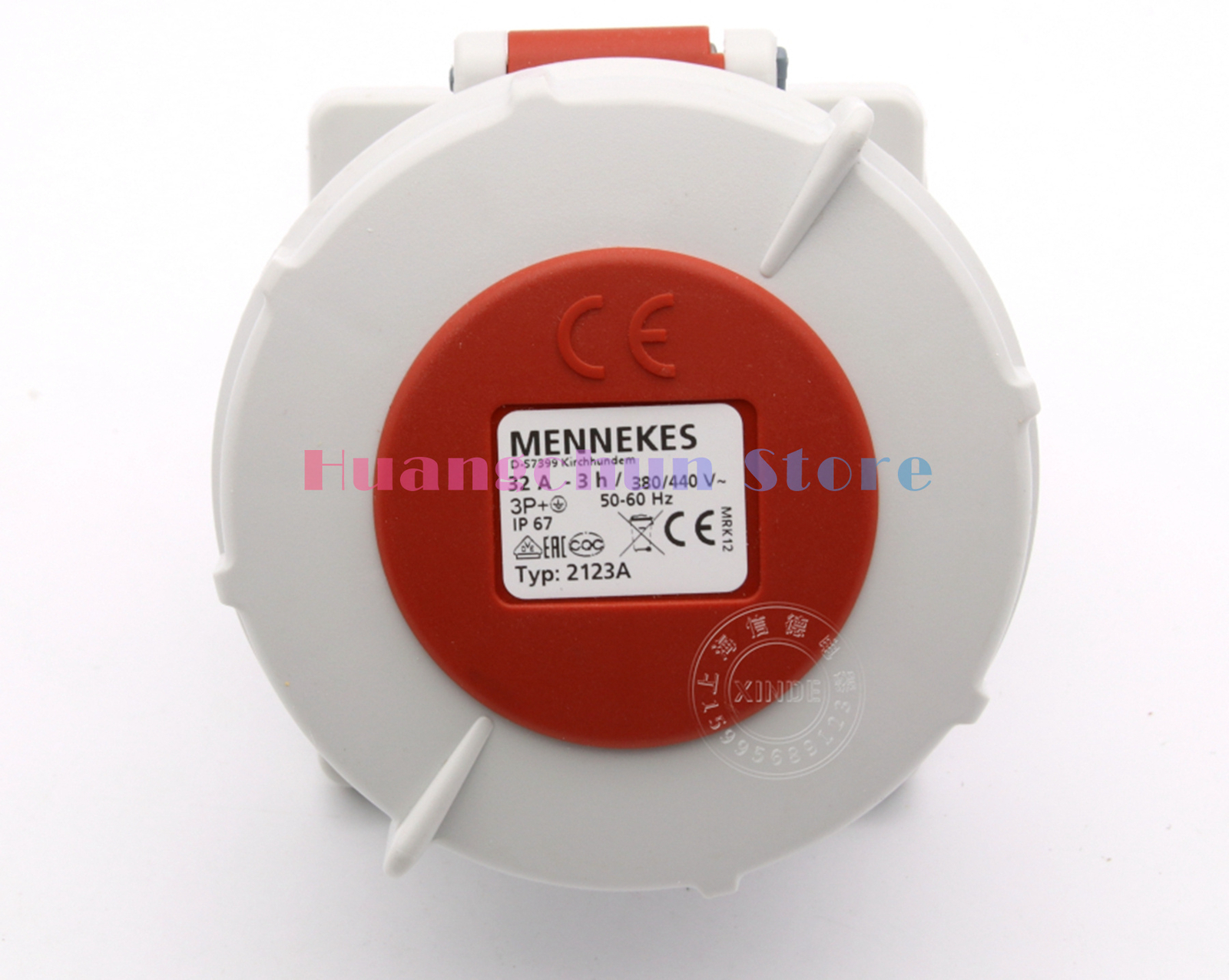 Marine reefer container socket 4-pin 32A TYP2123A 3H | eBay