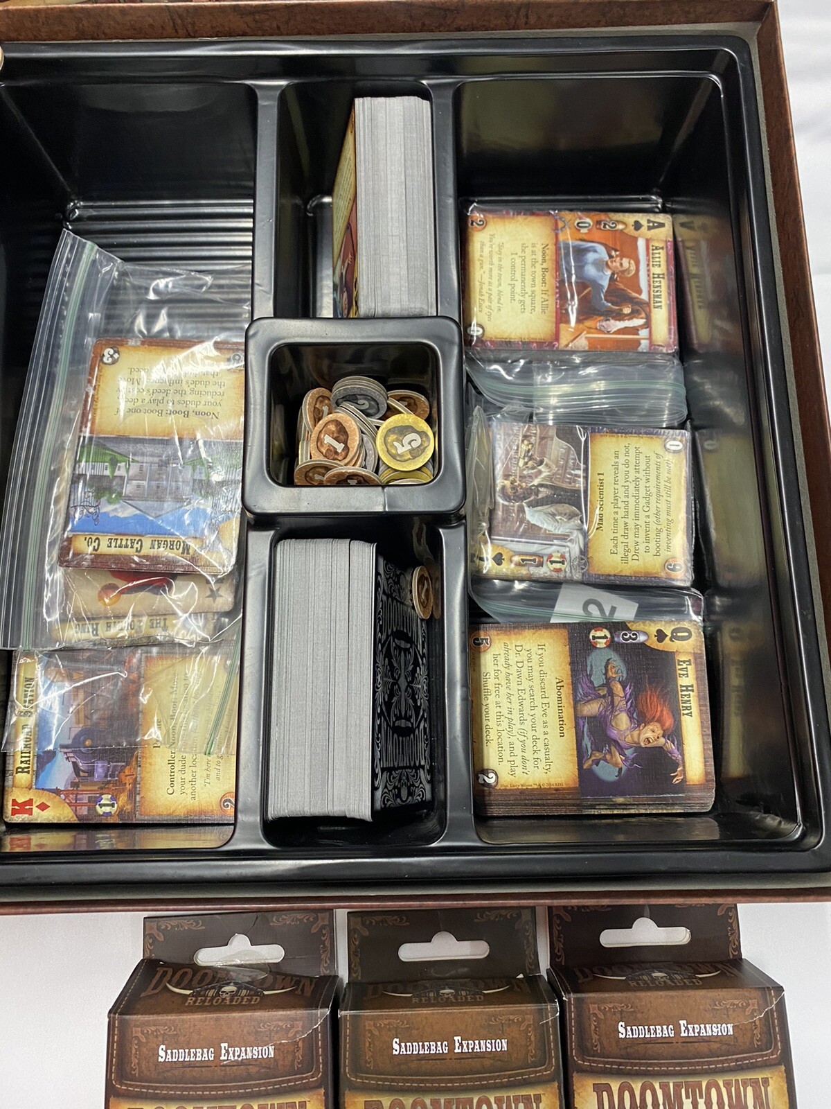 Doomtown Reloaded - The Board Game - AEG Games - Complete with 3 ...