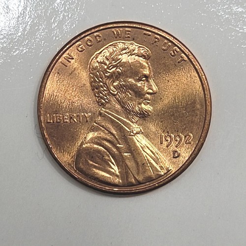 1992-D Lincoln Memorial Penny Double Strike Error | eBay