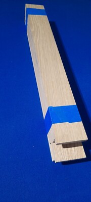 Oak hardwood timber, 8 pack, 450mm +, strip wood, trim, craft, offcuts ...