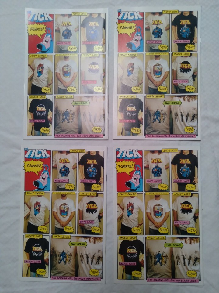 Man-Eating Cow # 6 Four copies 1992 The Tick spin-off #300 | eBay