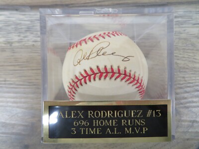 Alex Rodriguez Signed Autographed Baseball New York Yankees Major ...