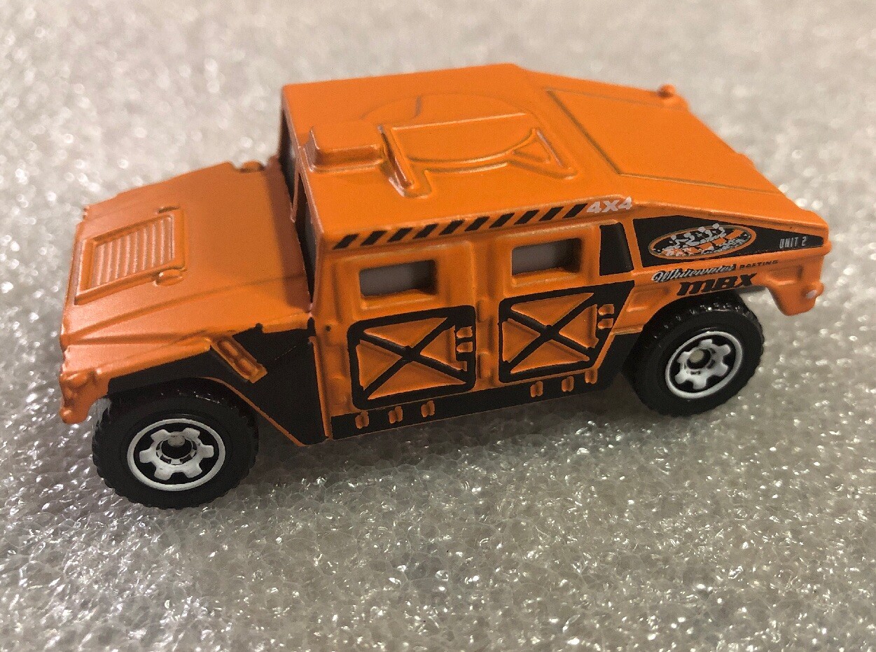 2019 Matchbox MBX Wild Humvee Orange Loose | eBay