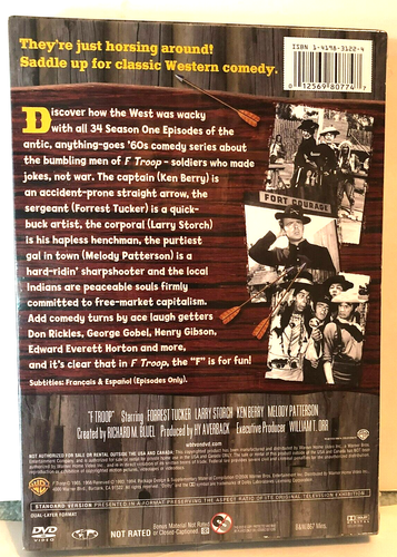 F Troop: the Complete First Season (DVD, 1965) for sale online | eBay