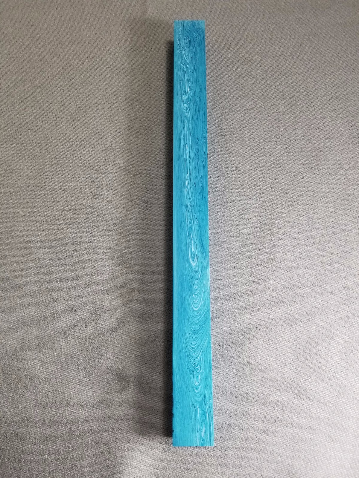 1 TURQUOISE JUMA GEM PEN BLANK .750" x .750" x 6" STEM TURNING SQUARE ...