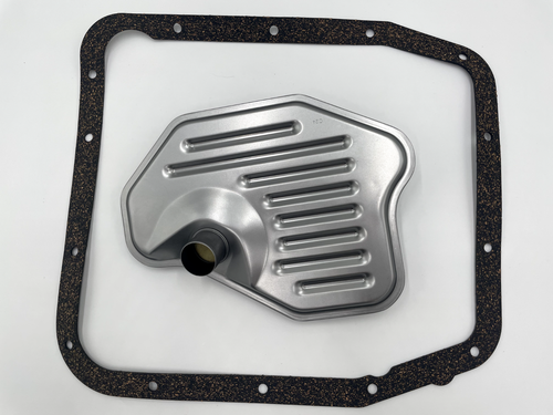 Ford AODE 4R70W Transmission Oil Filter Kit W/ Cork Rubber Gasket OE ...