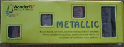 Wonderfil Metallic Thread 40wt Rayon Based 4 x150mtr spools | eBay ...