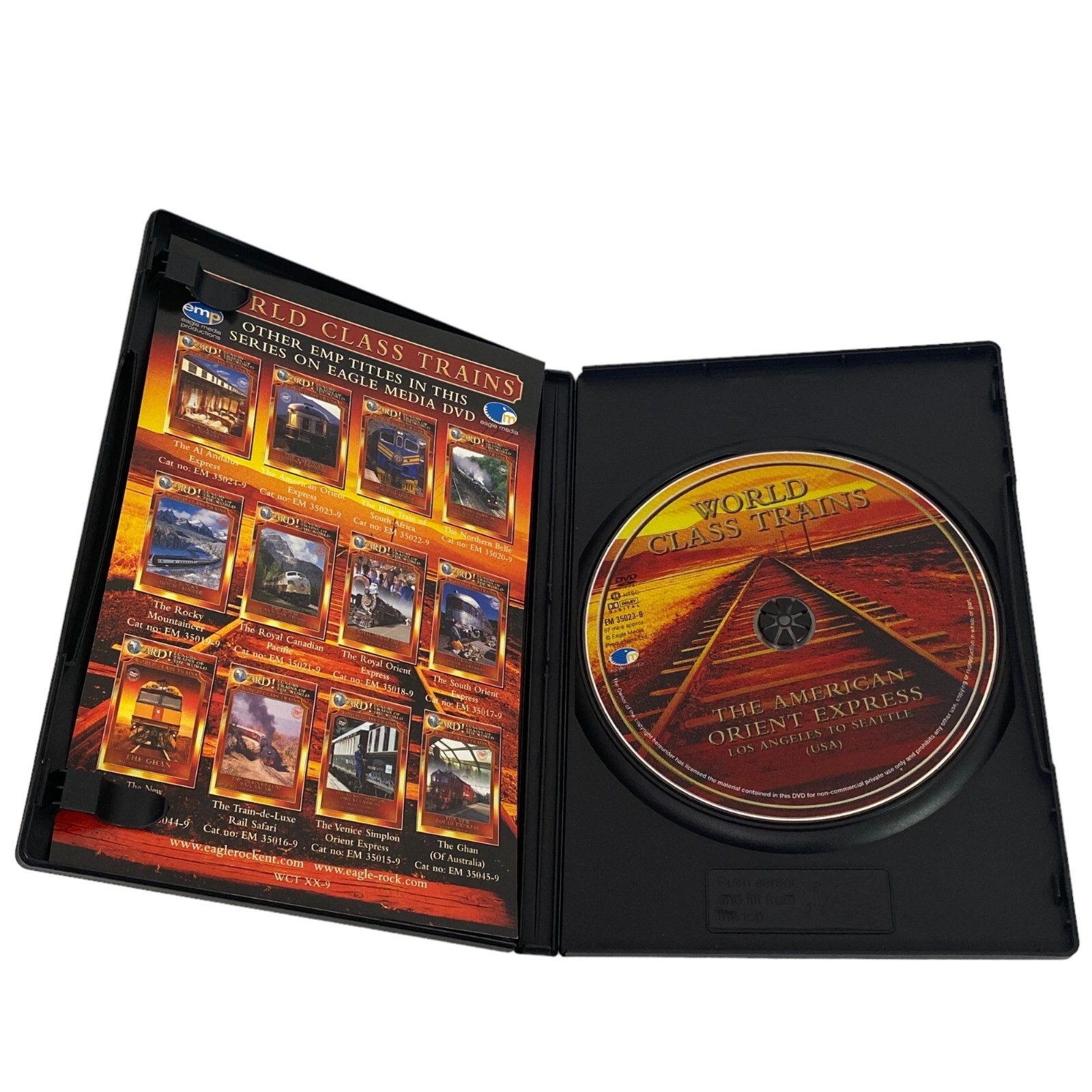 Luxury Trains of the World DVDs Rocky Mountaineer American Orient ...