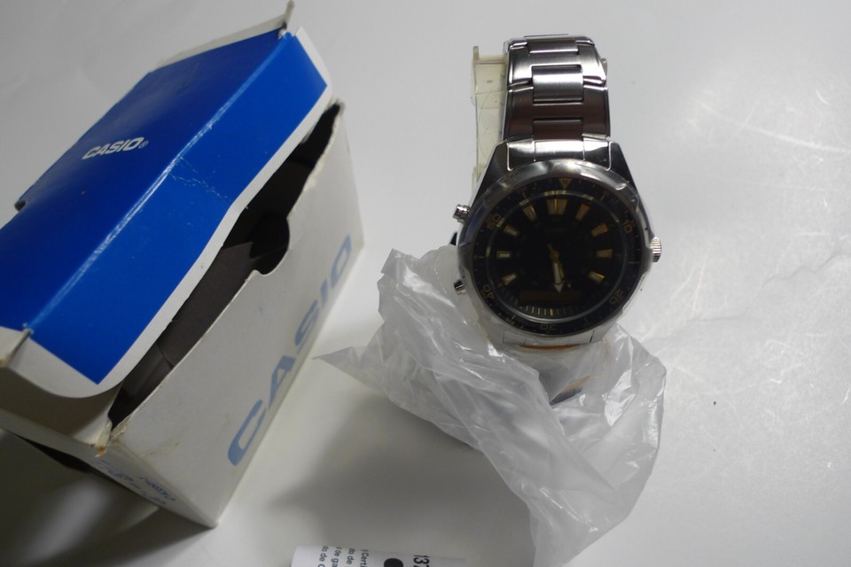 NEW casio amw-320rd-1a9vcf Mens watch 2701 Marine Gear Collection ...