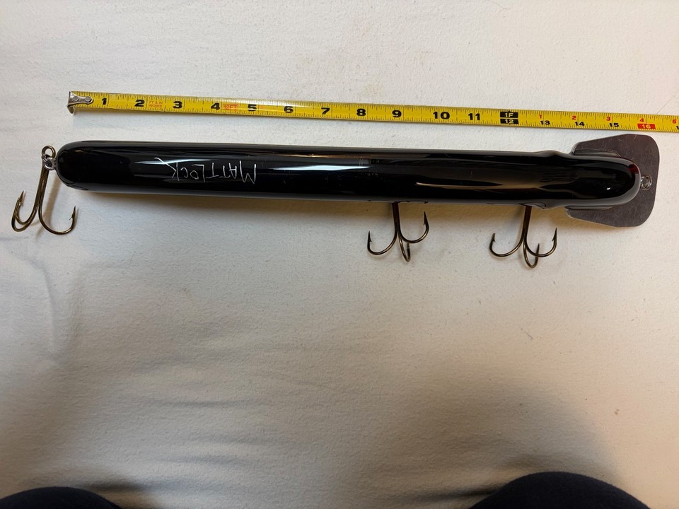 15" GIANT Supernatural Big Baits - MATTLOCK PIKE Crankbait Musky Muskie ...