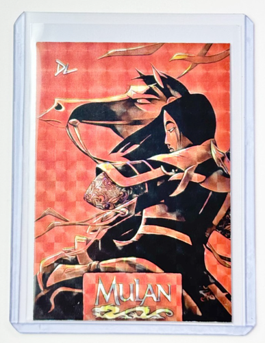 Mulan Limited Edition Artist Signed “Disney Classic” Refractor Trading ...