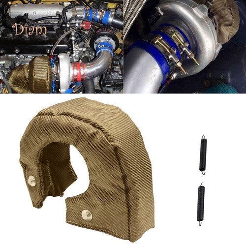 T3 Titanium Lava Fiber Turbo Blanket Heat Shield Barrier Turbocharger ...