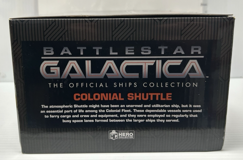 EAGLEMOSS BATTLESTAR GALACTICA COLONIAL SHUTTLE BRAND NEW | eBay