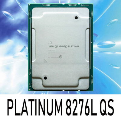 Intel Xeon Platinum 8276l QS 28 Core 2.20GHz 38.5mb 165w lga-3647 CPU ...