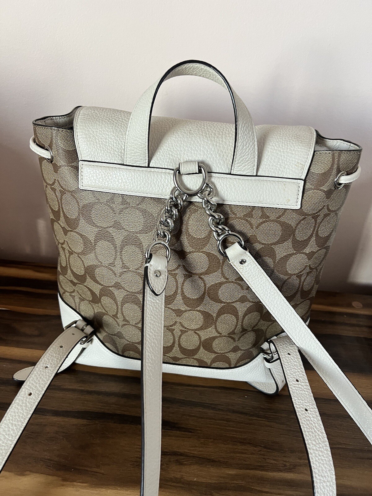 Disney X Coach Elle Backpack In Signature Canvas With… - Gem